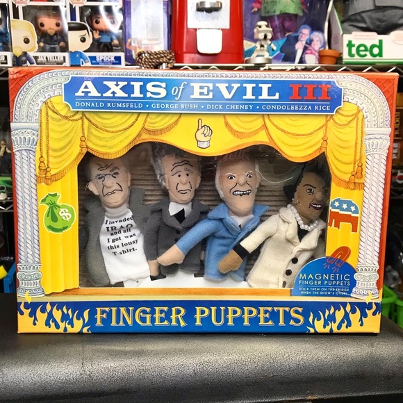 Other | Axis Of Exil Puppets Bush Rumsfeld Cheney Rice | Poshmark